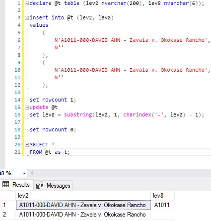 Sql Server How Do I Need To Rewrite The SQL Update Statement Subquery