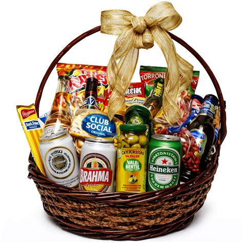 Cesta De Cervejas Floresnaweb