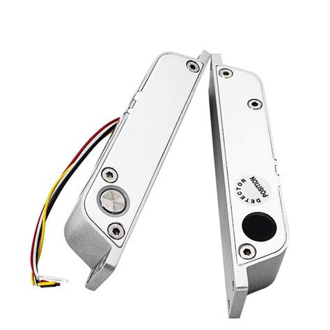 Electric Drop Bolt Lock 4 Wires Dc12v Electronic Mortise Locks Wooden Door Lock Lron Door Lock