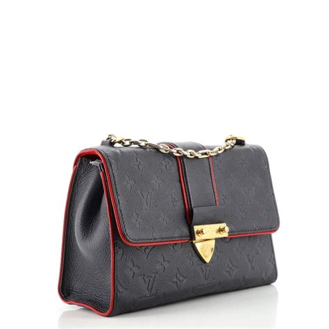 Louis Vuitton Saint Sulpice Handbag Monogram Empreinte Leather Pm For