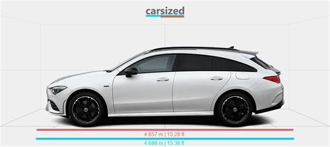 Dimensions Mercedes Benz Cla 2019 2023 Vs Cupra Leon 2020 2023