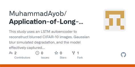 Application Of Long Short Term Memory Lstm Autoencoder For Image Reconstructioncodeipynb At