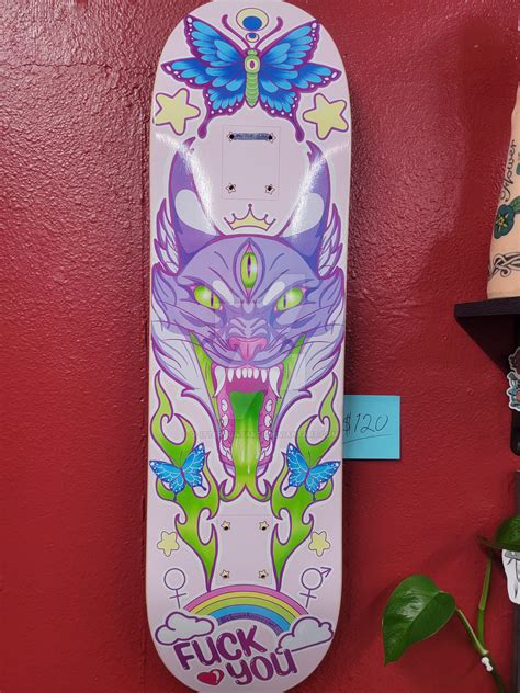 Pink Brat Skateboard Design By Glittergoatarts On Deviantart