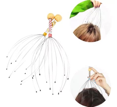 Massageador Capilar Co Ador Cabe A Cafune Couro Cabeludo Mercadolivre