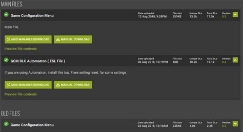 [0 16 5] vortex doesn t detect all mod updates · issue 1065 · nexus