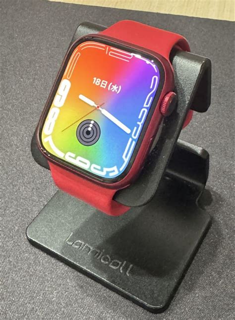 【バッテリー91】apple Watch7 45mm Red Gps メルカリ
