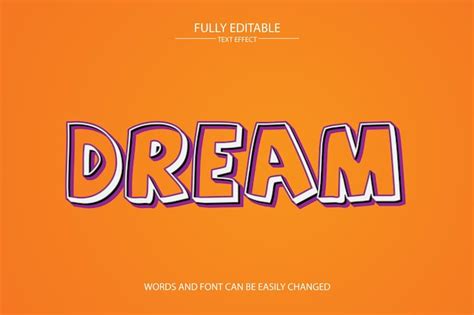 premium vector 3d text style effect