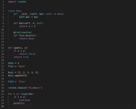 Theme With Cc Syntax Highlighting Rvscode