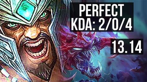 Trynda Vs Cho Top 204 300 Games Na Master 1314 Youtube