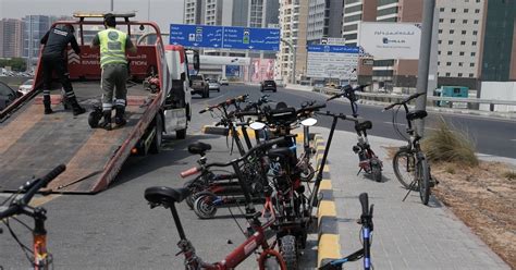 Dubai Cracks Down On Reckless Riders Seizing 640 E Scooters And Cycles