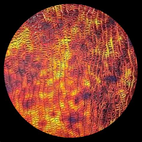 CBS Dichroic Black Cherry Aurora Borealis Oceanside Pattern Clear Corteza