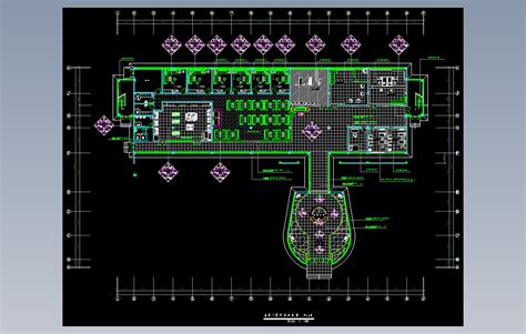 二层会议室AC立面图 AutoCAD 模型图纸下载 懒石网