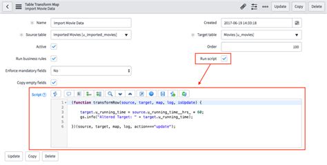 Navigating Transform Scripts In ServiceNow John Andersen