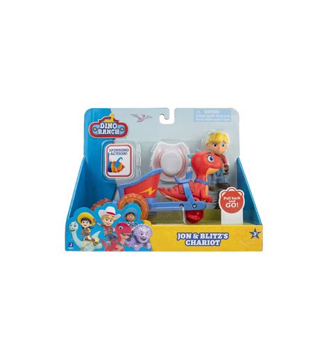 Dino Ranch Dino Ranch Blitz And Chariot Vehicle დინოს ფიგურები ზომა