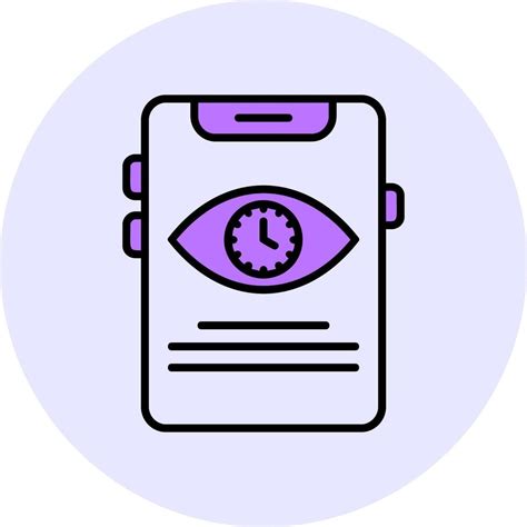 Screen Timeout Filled Circle Fill Style Icon 53495907 Vector Art At Vecteezy