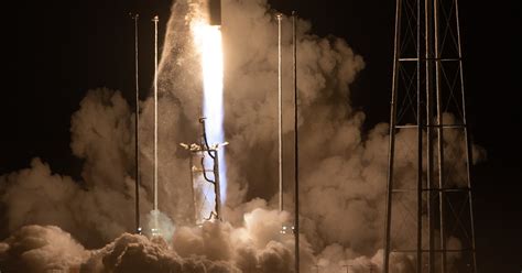 Friends Of Nasa Northrop Grumman Antares Rocket Launch Crs 18 Cargo