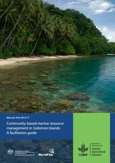 Community Based Marine Resource Management In Solomon Islands A Facilitators Guide Pipap