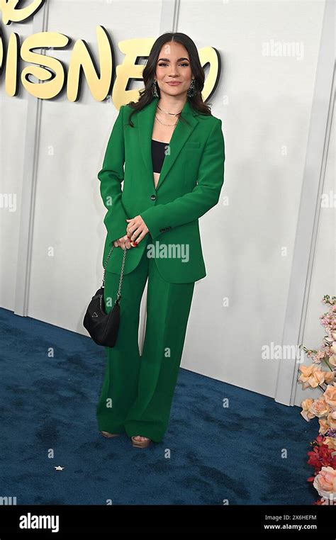 Julia Headley Attends The Disney 2024 Upfront Red Carpet At North