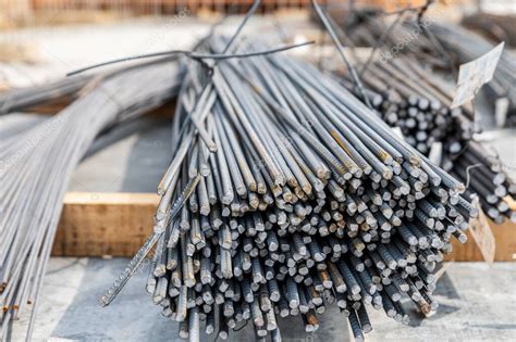 El Refuerzo De Barras De Acero Acanalado Reforzar La Barra De Acero Acanalado Es Una Parte
