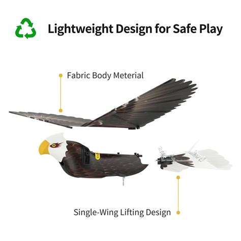 Go Go Bird Eagle Realistic Flying Experience Rc Toy