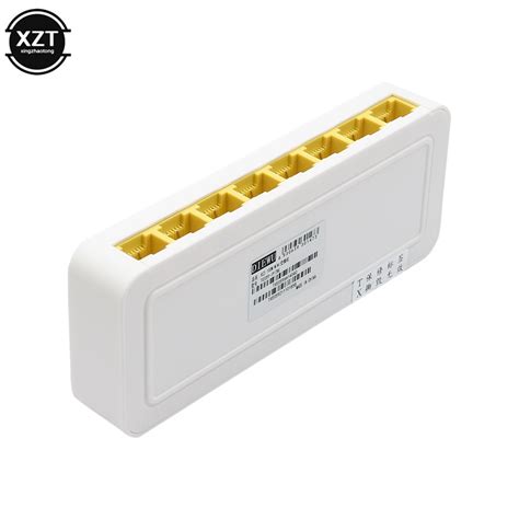 8 Port 100m Switch Unmanaged Iron Shell Switch Plug And Play Continuous