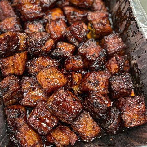 Pork Belly Burnt Ends Recipe With Traeger Smoker