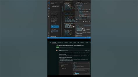 css mirror editing youtube
