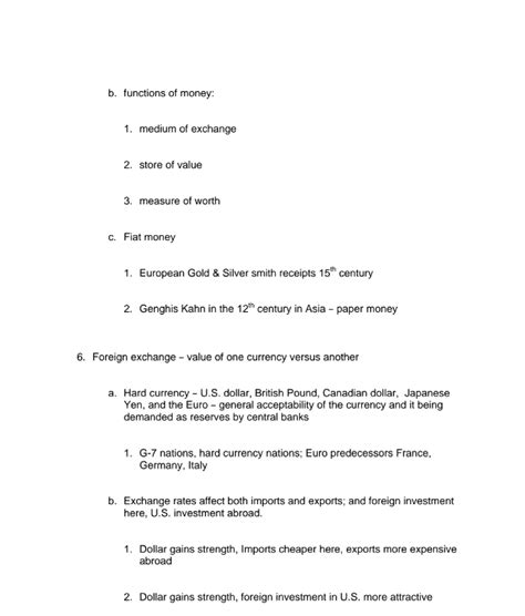 Lecture Notes B A Economics Studocu