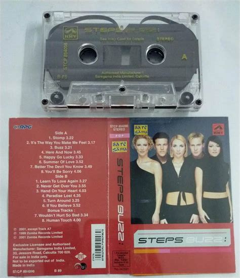 Steps Buss English Album Audio Cassette Audio Cassettes English