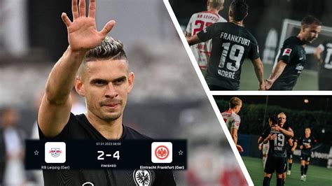 Santos Borré se vistió de héroe y anotó en la remontada de Eintracht