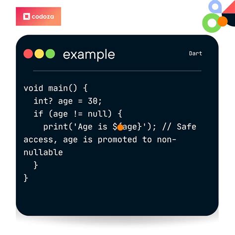 Codoza On Linkedin 🚀 Exploring Sound Null Safety In Dart 🚀 As