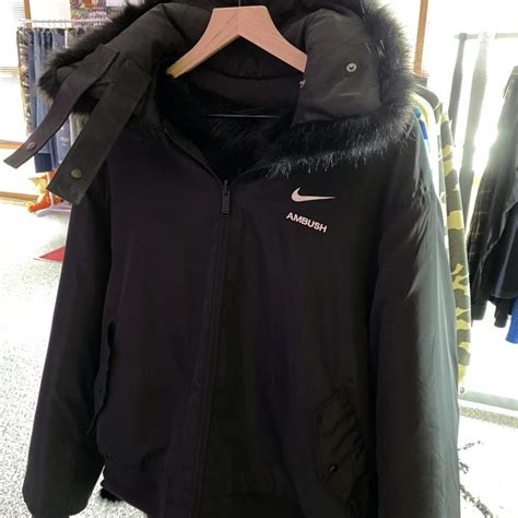 Nike Ambush Design Faux Fur Reversible Jacket 2019 Depop