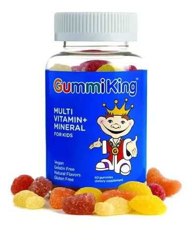 Suplemento en gomas Gummiking Suplemento Infantil Multivitamínico
