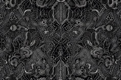 Premium Photo Texture Of Black Lace Background