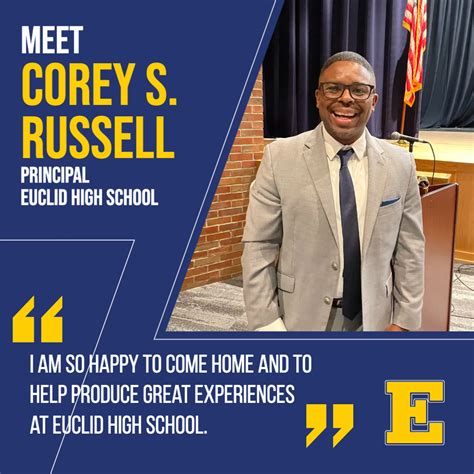 We Are Excited To Announce That Mr Euclid City Schools