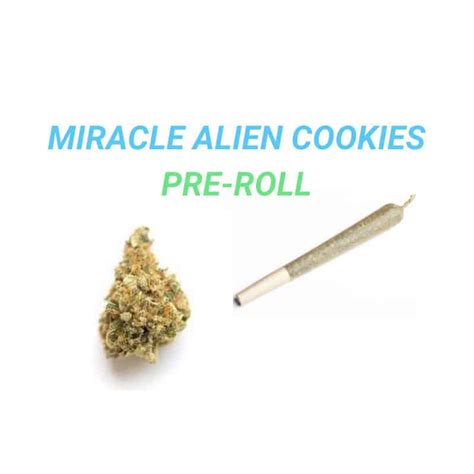 Buy Miracle Alien Cookies Aaaa Pre Rolled Joints Online At Budlyft