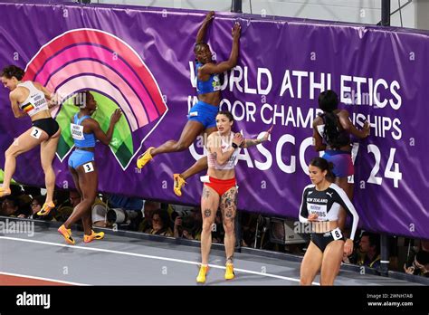 Julien Alfred Lca 60 Metres Wins Gold In The 60m Final During The
