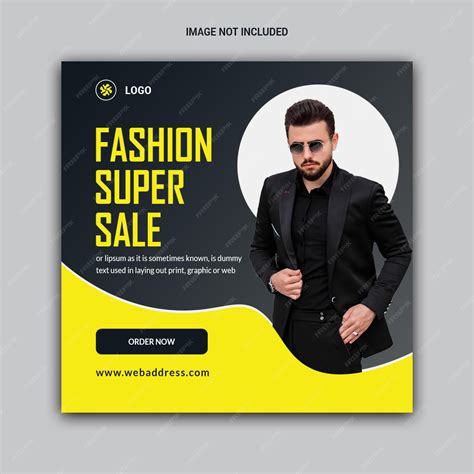 Premium Psd Modern Fashion Bannar Design
