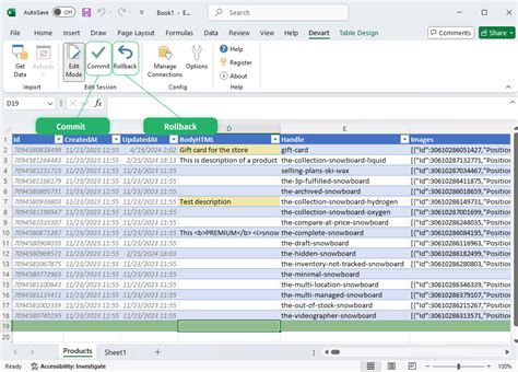 excel to shopify integration connect import edit and load data