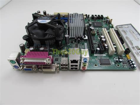 Intel DG41TY G41 Motherboard MATX + Core 2 Duo E8400 3GHz CPU + HSF I/O ...