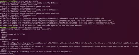Apt Get Update Could Not Resolve Archive Ubuntu Ask Ubuntu