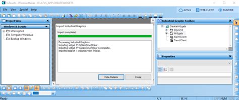 Aveva Intouch Widgets Custom Widgets Package Plc Hmi Scadas