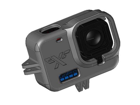 P X F Support Gopro Ultime Nd Por Phen X Frame Descargar Modelo Stl