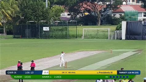 Live Cricket Match Gwr Ix Vs Presidents Ix 22 Sep 24 03 00 Pm 15
