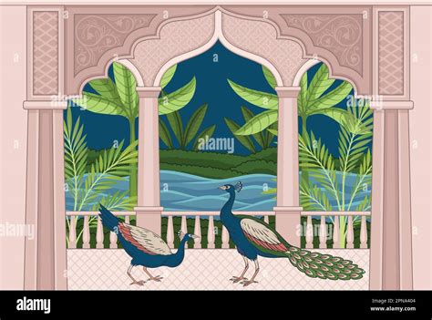Mughal Art Stock Vector Images Alamy