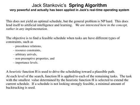 PPT Deterministic Scheduling PowerPoint Presentation Free Download ID