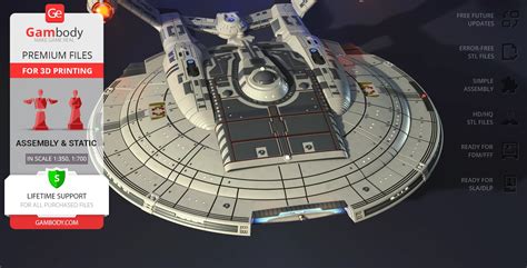 Enterprise Nx 01 Stl Files For 3d Printing Gambody