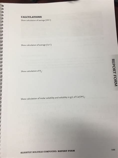 Solved DATA Complete The Tables Below Temperature Of The Lab Chegg Com
