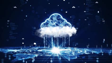 Cloud And Edge Computing Technology Concepts Stock Footage Video Of Upload Private 255900588