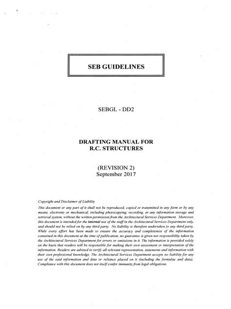 Asd Drafting Manual For Rc Stuructures Revision 2 Pdf